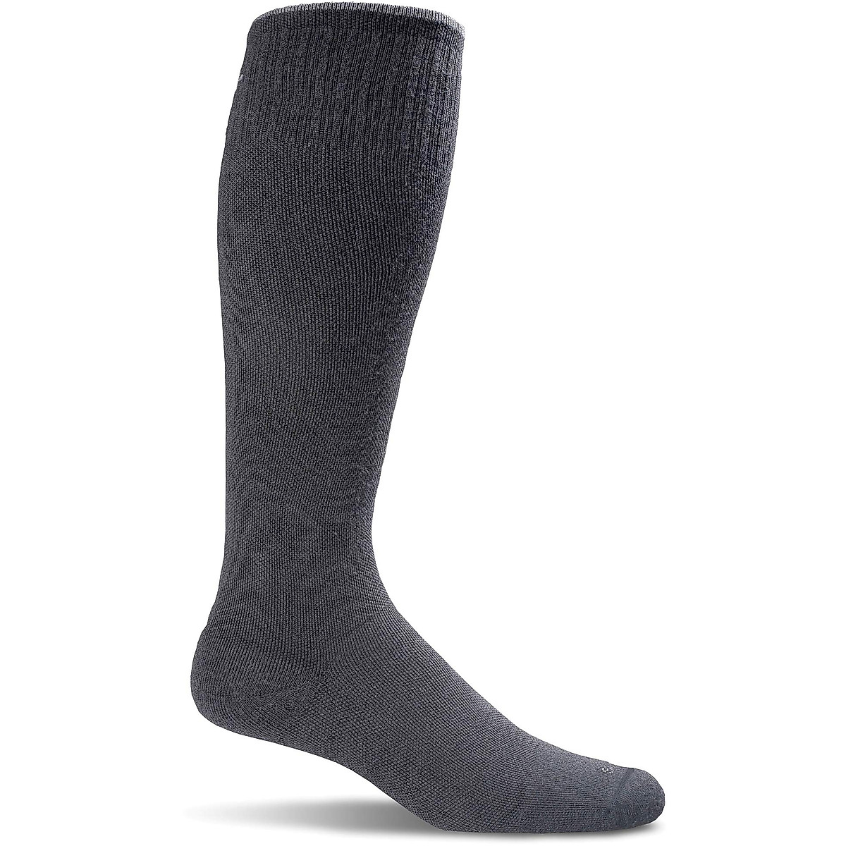Sockwell Women's Twister Firm Graduated Compression Sock, Solid Black - M/L
