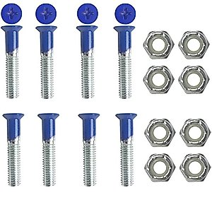 Dimebag Skateboard Hardware 1 Set Blue 1 in