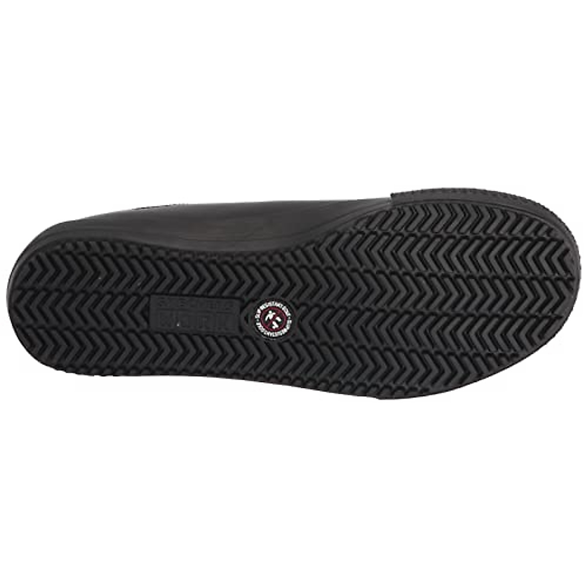 Skechers for Work Women's Gibson-Hardwood Slip-Resistant Sneaker, Black, 8.5 M US