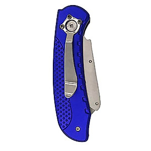 Rapid Edge Extend-A-Blade™ Utility Knife (Folding Razor Knife with Double Length Box Cutter Blade and 3 Sliding Blade Positions)