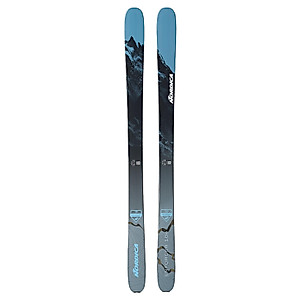 Nordica Men's Enforcer 104 Unlimited All-Mountain Touring Skis | High-Performance Fast Stable Durable Lightweight Rocker Skis, Blue/Gray, Size: 186