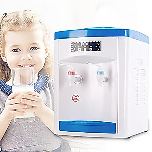 TQSHOoP Hot and Cold Water Dispenser, Countertop Top Loading Water Cooler Dispenser 5 Gallon Electric Water Dispenser for Office Home