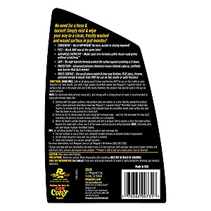 Meguiar's Ultimate Waterless Wash & Wax - Scratch-Free Waterless Car Wash That Makes Car Detailing Quick and Easy - 26 Oz