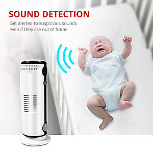 PjxerdQ 3G and WiFi IP Surveillance Camera High Resolution 720p HD Indoor Camera with Night Vision, Sound Detection, Motion Sensor, Bidirectional Audio for Baby Pet Children with App