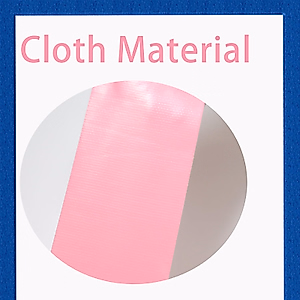 ROSEUP 2 Pack Duct Tape Heavy Duty,7.5 Mil Thickness,2 Inches x 30 Yards,Flexible,No Residue,Waterproof and Tear by Hand,Multi-Use for Indoor & Outdoor, Pink