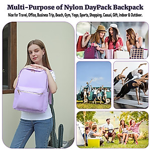 YogoRun Backpack Daypack Girls &Women &Youth &Teens (Purple)