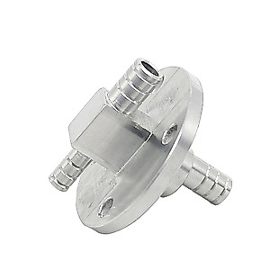 Alpha Rider Solid 6061-T6 Aluminum Billet Fuel Pickup Gas Pump tank for Yamaha Rhino 660 Carb Models