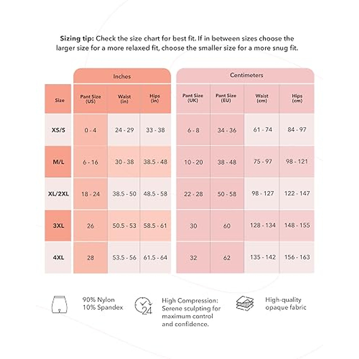 SHAPERMINT Shapewear for women - High-Waisted Shapewear Tummy Control Shorts, Faja body shaper, underwear for women