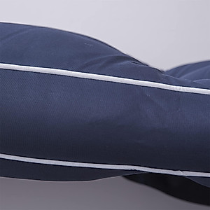 Maphissus 3 Seat 57 Inches Outdoor Porch Swing Cushions,Water-Resistant Tufted Patio Swing Replacement Cushions