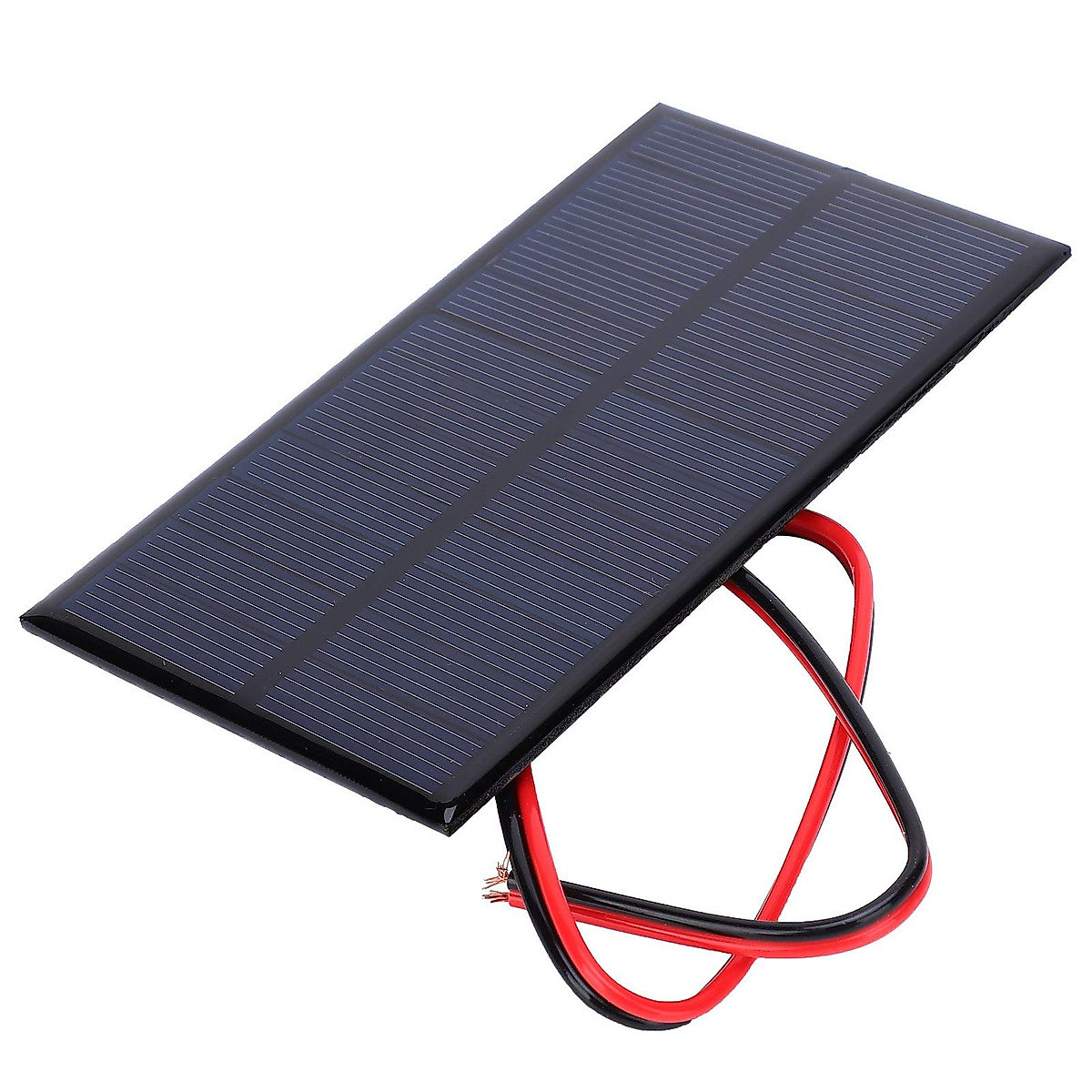 Epoxy Solar Panel, 3Pcs Mini Solar Panel, Solar Power Module, 3pcs DC 6V 1W Solar Panel Cell Power Module Polycrystalline Silicon Solar Panel with 30cm Cable