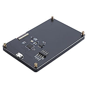 Oumefar IPS Secondary Screen, Brightness Adjustment Multi Theme PC Mini Monitor 3.5in for Computer Consumerelectronics