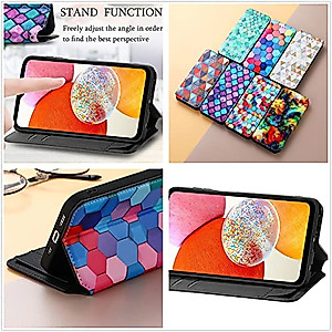 HUANGTAOLI Flip Case for Oppo Find X2 Neo, Built-in Magnetic Closure with Card Slots Phone Cover for Oppo Find X2 Neo