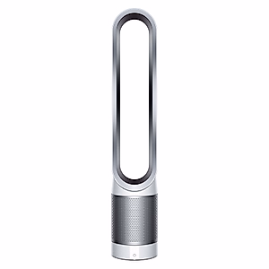 Dyson Pure Cool Link TP02 Wi-Fi Enabled Air Purifier, White/Silver