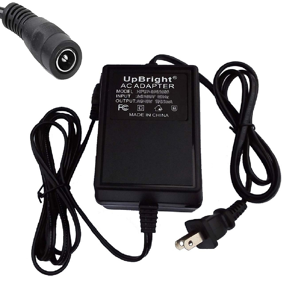 UpBright 24V AC Adapter Compatible with TDC Power DA-22-24 DA-2224 DA22-24 DA2224 TDCpower AC24V 0.92A 22VA 24VAC 920mA Class 2 Transformer Power Supply Cord Battery Charger Mains PSU (w/Female Jack)