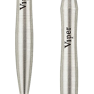 Viper by GLD Products Sinister 95% Tungsten Steel Tip Darts, 24 Grams,Silver,23-3809-24
