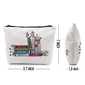 gfuhlre Version Makeup Bag Travel Toiletry Bag for Women Music Gift Merchandise for Friends Daughter Girls Sister, Friendship Birthday Christmas Gift Ideas