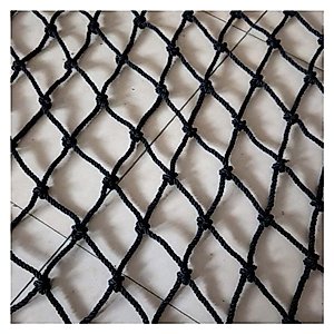WYYZH Nylon Rope Safe Net Child Safety Net Balcony Staircase Protection Fence Safety Nets Outdoor Construction Safety Net Pet Safety Net Color : 8cm mesh, Size : 10x10m(33x33ft)