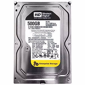 WESTERN DIGITAL WD5003ABYX Clean Pull Western Digital Caviar RE4 WD5003ABYX 500GB 7.2K Ente