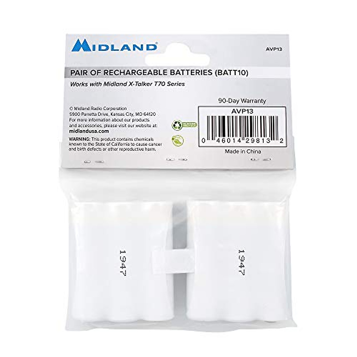 Midland Rechargeable Battery for T70