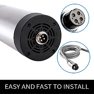 CNC Spindle Motor Kits, 220V 2.2KW Φ80mm Air Cooled Spindle CNC Spindle CNC Motor + 2.2KW VFD+Φ80mm Clamp Mount + Collet kit ER20+ Drill bits+ Wires for CNC Router Machine