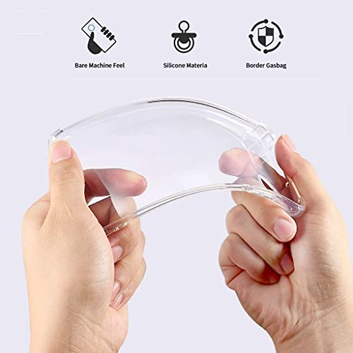 for Oppo Reno 6 Pro 5G Ultra Thin Phone Case + Ring Holder Kickstand Bracket, Gel Pudding Soft Silicone Phone 6.55 inches (BlueRing-T)