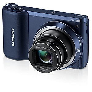 Samsung WB800F 16.3MP CMOS Smart WiFi Digital Camera with 21x Optical Zoom, 3.0" Touch Screen LCD and 1080p HD Video (Black)