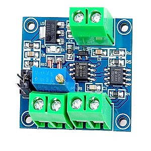 PWM to Voltage Module 0% -100% PWM Converted to 0-10V Voltage Suitable for Signal Interface Switching for PLC or Other Industrial Control PWM-to-Voltage 0-10V