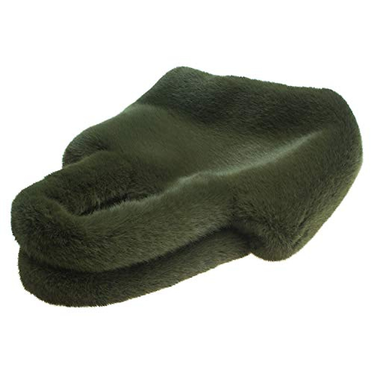 AnnaKastle Womens Soft Eco Fur Fluffy Mini Tote Bag Purse