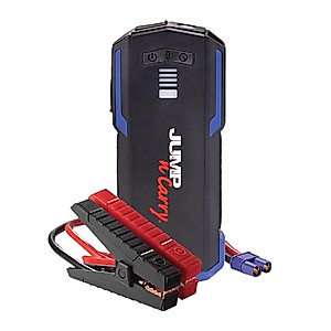 Clore Automotive JNC345 Jump-N-Carry 12 Volt Lithium Jump Starter - 4000A, 550 Start Assist Amp for up to 10-Liter Gasoline and 10-Liter Diesel Engines