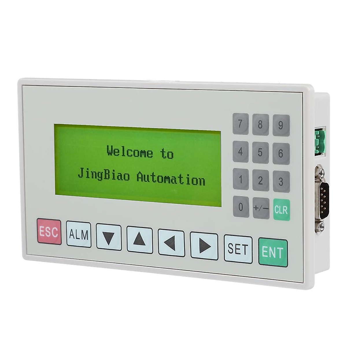 Akozon Text Display OP320-A 3.7 inch HMI Support S485/RS232 Communication Port with Cable for PLC