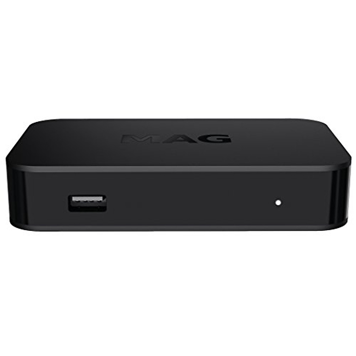 Infomir MAG420w1 Set-Top Box 4K HEVC Support 512 Mb RAM, 512 Mb NAND, USB × 2 pcs. (3.0, 2.0), Built-in Wi-Fi, Linux OS, HDMI and RCA outputs