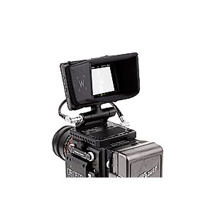 Wooden Camera LCD Sun Shade for Monitors 4 to 5-Inches, Monitor Hood with All-Sides Coverage and Flexible Bottom for Easy Access