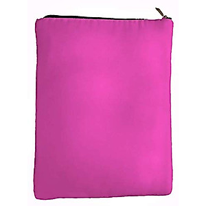 Fuscia Pink Book Sleeve - Luxurious Thai Silk - Book Cover for Hardcover and Paperback - Book Lover Gift - Notebooks and Pens Not Included