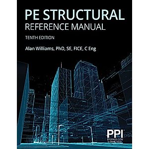 PPI PE Structural Reference Manual, 10th Edition – Complete Review for the NCEES PE Structural Engineering (SE) Exam