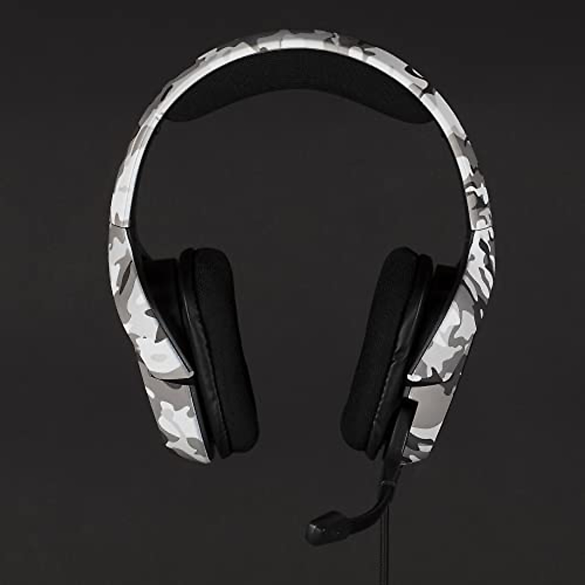 Konix Drakkar Ares Camo - Wired Gaming Headset with Microphone - 3.5 mm Jack - High Audio Quality - Headset with Flexible Microphone - Comfortable and Insulating Pads