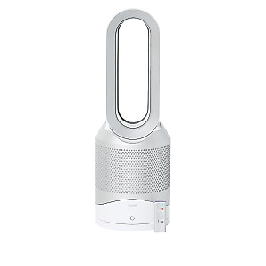 Dyson Pure Hot + Cool Desk Purifier, Purifying Heater + Fan, White and Silver, Non-WiFi with Remote, HP01 (Renewed)