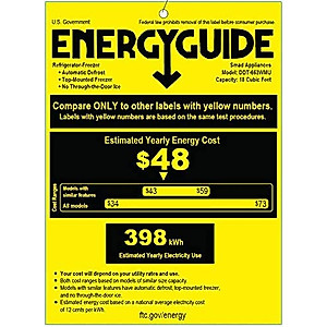 SMETA Refrigerator with Freezer Top 18 Cu. Ft Garage Refrigerators 30" Top Mount Full Size Stainless Steel for Kitchen Fridge, Frost Free Double Door Upright Freezer Led Light, Garage Ready