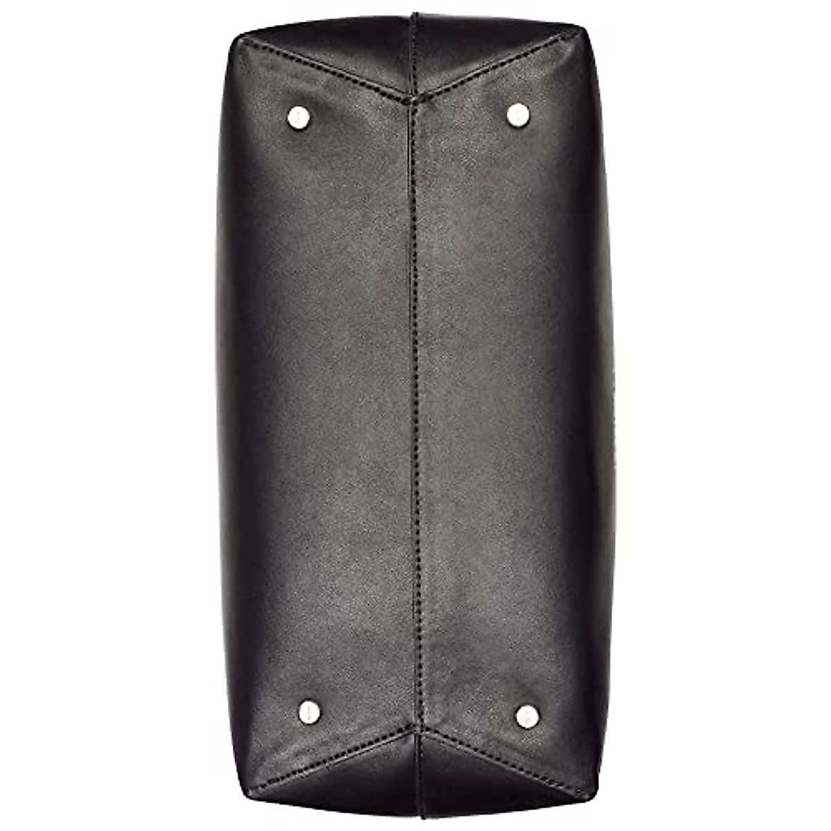 Calvin Klein Zina Triple Compartment Hobo, Black/Silver