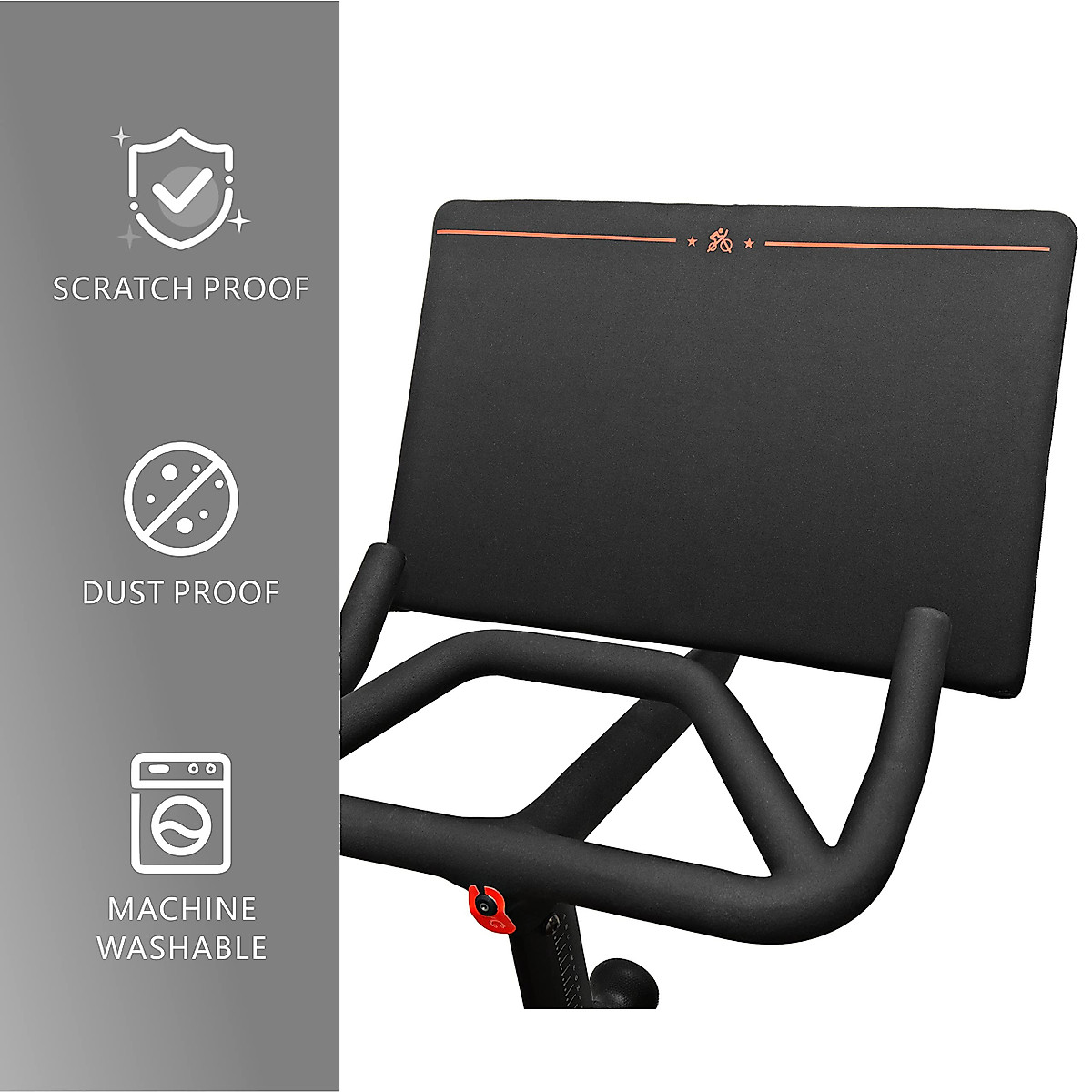 Crostice Phone Holder Compatible with Peloton Bike & Bike Plus, Screen Cover Monitor Protector for Bike+ & Tread & Row (NOT for OG Bike)
