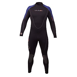 Henderson Thermoprene 3mm Men's Jumpsuit (Back Zip) (Black/Blue, Large)