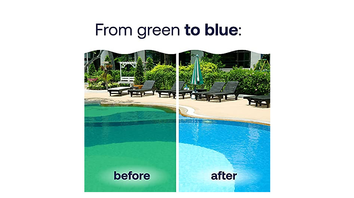 HTH Pool Care Green to Blue 2-Step Shock System for Clear Pools