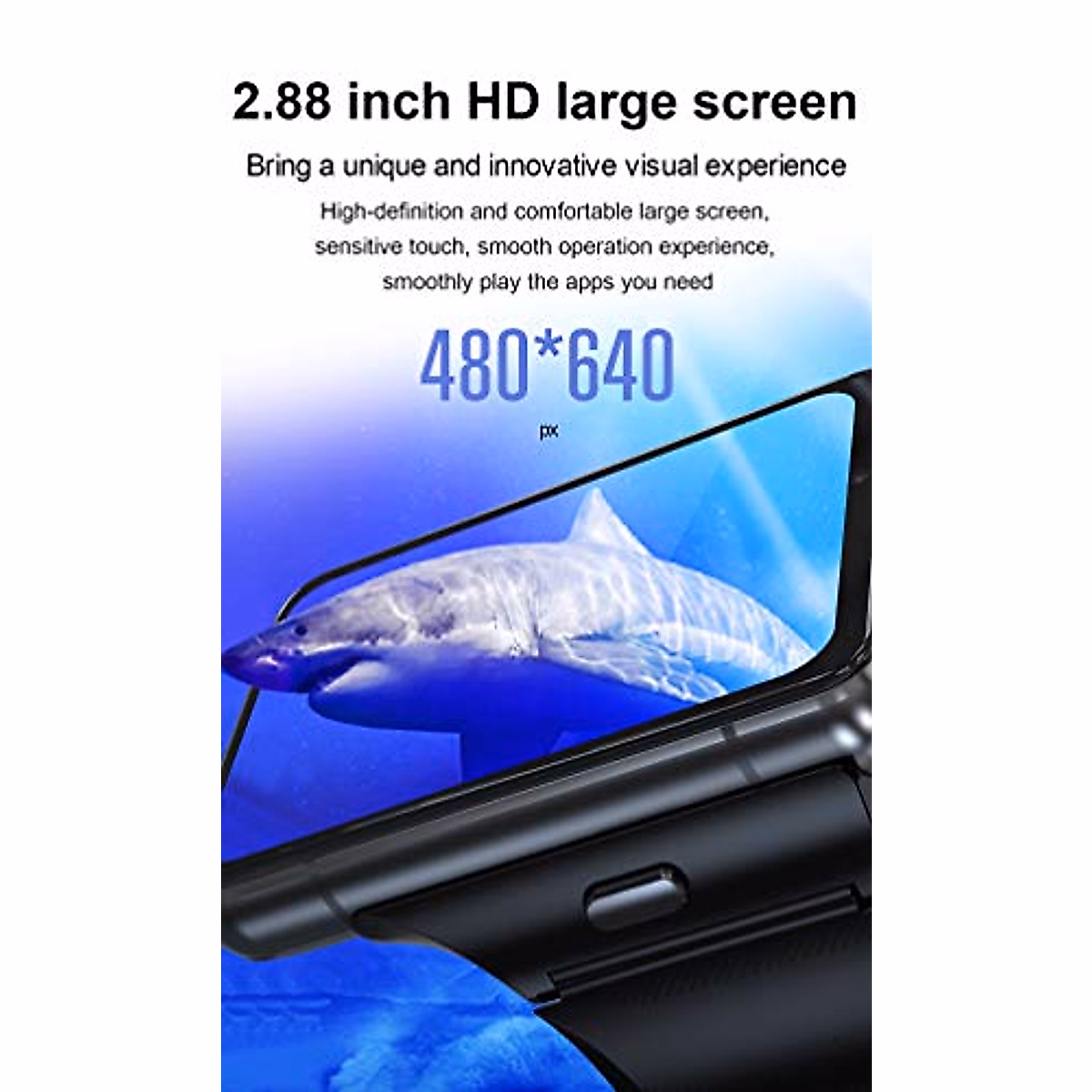 4G Smart Watch Phone, Android 9.0 MTK6761 Quad Core 4GB+64GB Smartwatch 2.88" Large Screen Men Watch 2300mAh 5.0MP+13.0MP Dual Camera Face Unlock IP67 Waterproof Fitness Activity Tracker (Black)