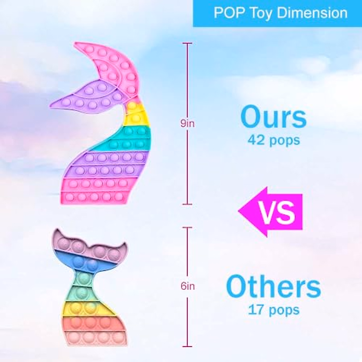 4PCS Rolling Backpack for Girls, Kids Mermaid Roller Backpacks with Wheels for Kids, Wheeled Bookbag Set for Toddler Elementary School