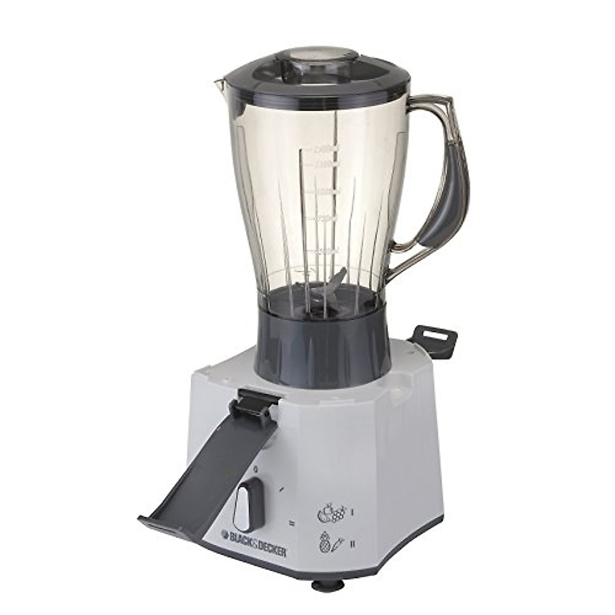 Black & Decker JBGM600-220V Four-in-One Juicer, Blender & Grinder Only 220/240 Volt (Will not Work in USA or Canada), Medium, White