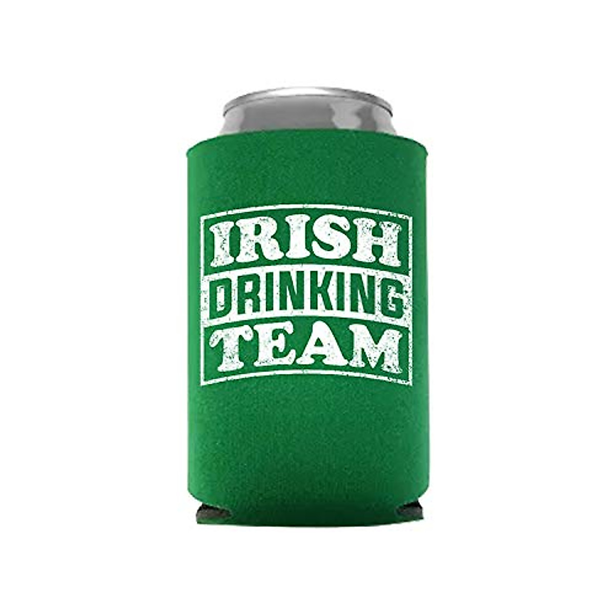 Veracco Keep Your Kiss I'm Here For This Irish Don't get Drunk We Get Awsome Stadium Party Cup St Patricks DayCan Coolie Holder Party Favors Decorations (Green, 6)