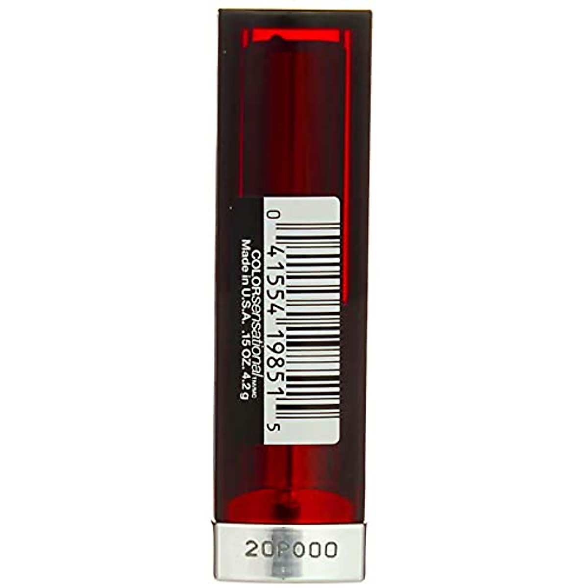 Maybelline New York Color Sensational Red Lipstick, Satin Lipstick, Are You Red-dy, 0.15 Ounce, Pack of 1