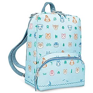 Controller Gear Animal Crossing - Small Backpack Mini Bookbag Travel Bag for Console & Accessories - Outdoor Pattern
