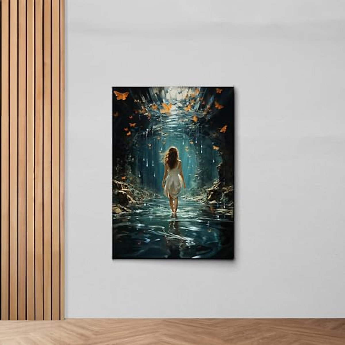 Abstract Painting Buy Canvas Wall Art, Butterfly Painting Art, Butterfly canvas, bedroom Butterfly wall art,Watercolor abstract Butterfly canvas painting