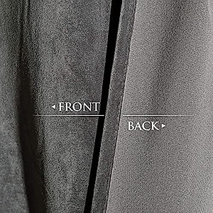 StangH Gorgeous Home Decoration Bundle Velvet Curtains & Velvet Valances