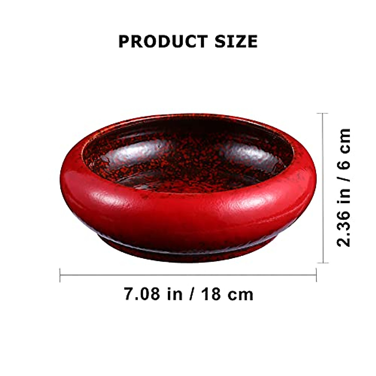 Funny Flower Pots Succulent Planters 1PC Retro Large Round Succulent Planter Pots Hydroponic Ceramic Vessel with Hole Bonsai Planter Bowl Plant Container Succulent Planter Bonsai Planter